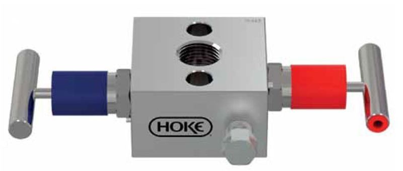 Direct Mount 2-Valves Manifolds, Model-HM8212 - AF System